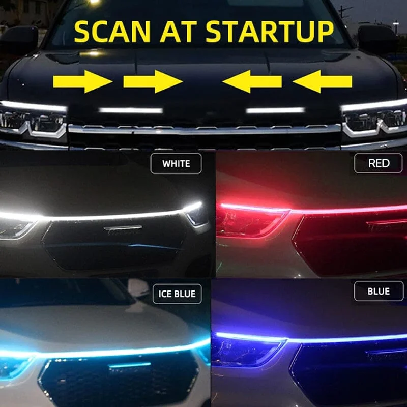 Car Hood LED Strip Lights