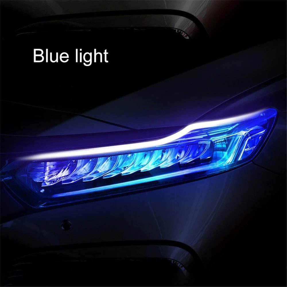 1pc Newest Cars DRL LED Daytime Running Lights Auto Flowing Turn Signal