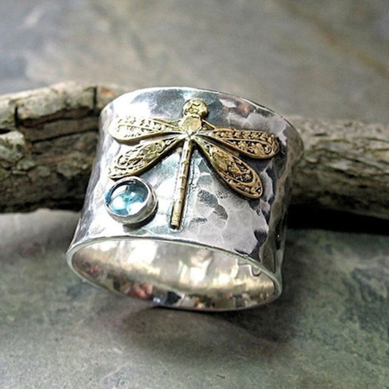Boho Dragonfly Rings Collection