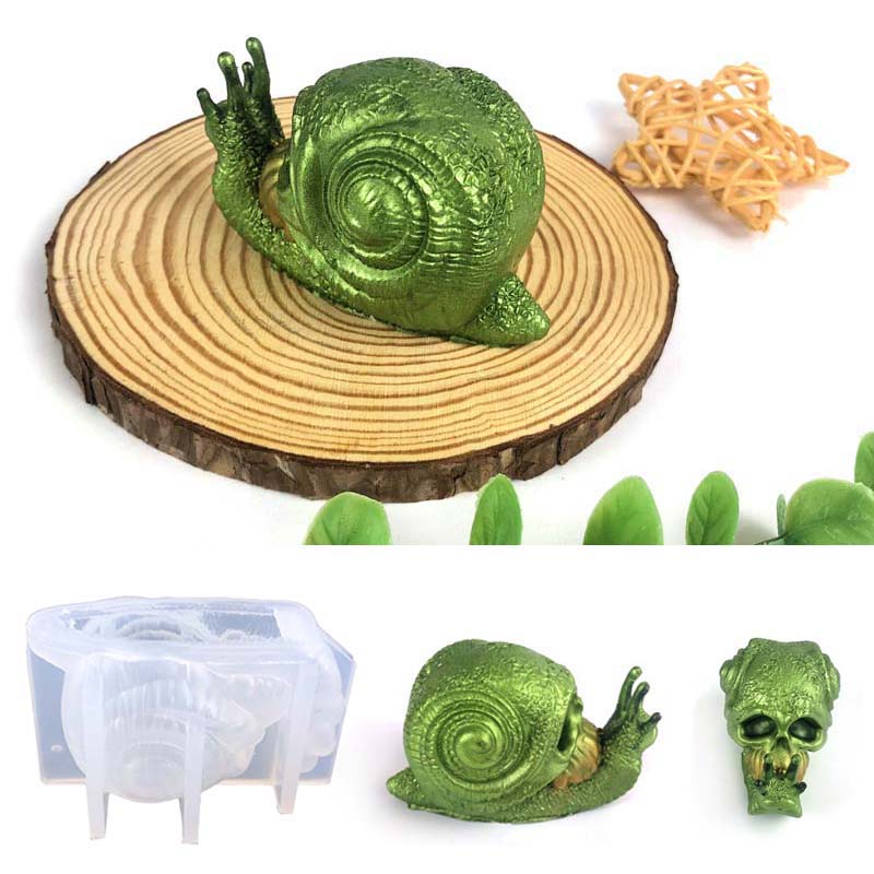 CrazyMold's 3D Mutant Snail Ornament Resin Mold - Embrace the ...