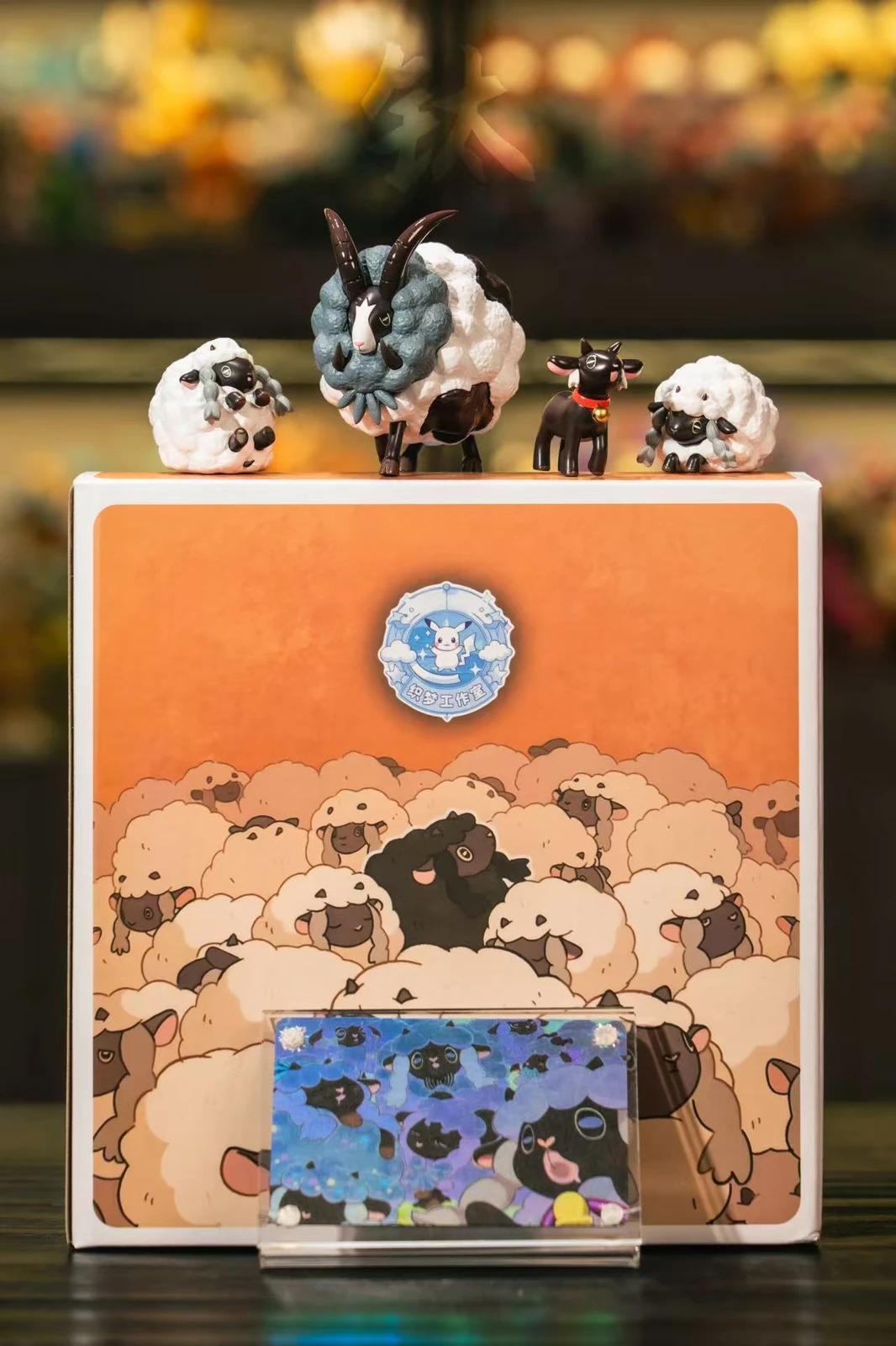 1/20 Scale World Zukan Evolution of Wooloo Set - Pokemon Statue ...