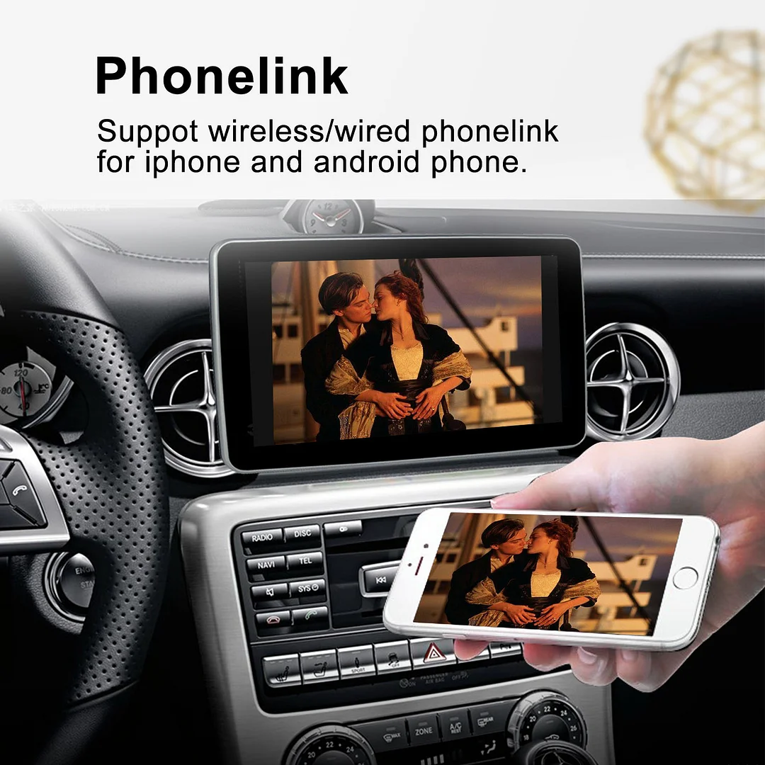 Koason Android Screen CarPlay GPS Navigation Car Multimedia Player For ...