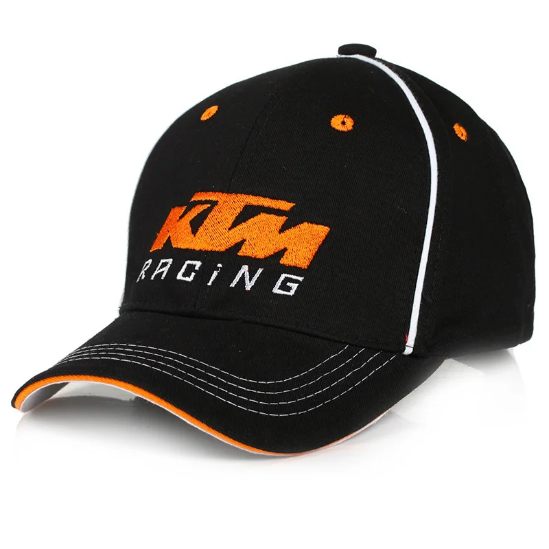 KTM Baseball Cap Embroidered Duck Tongue Cap Sports Cap