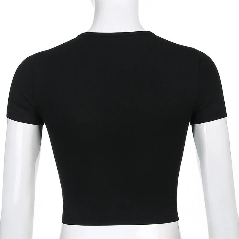 FEATURED HEART PRINT CROP TOP