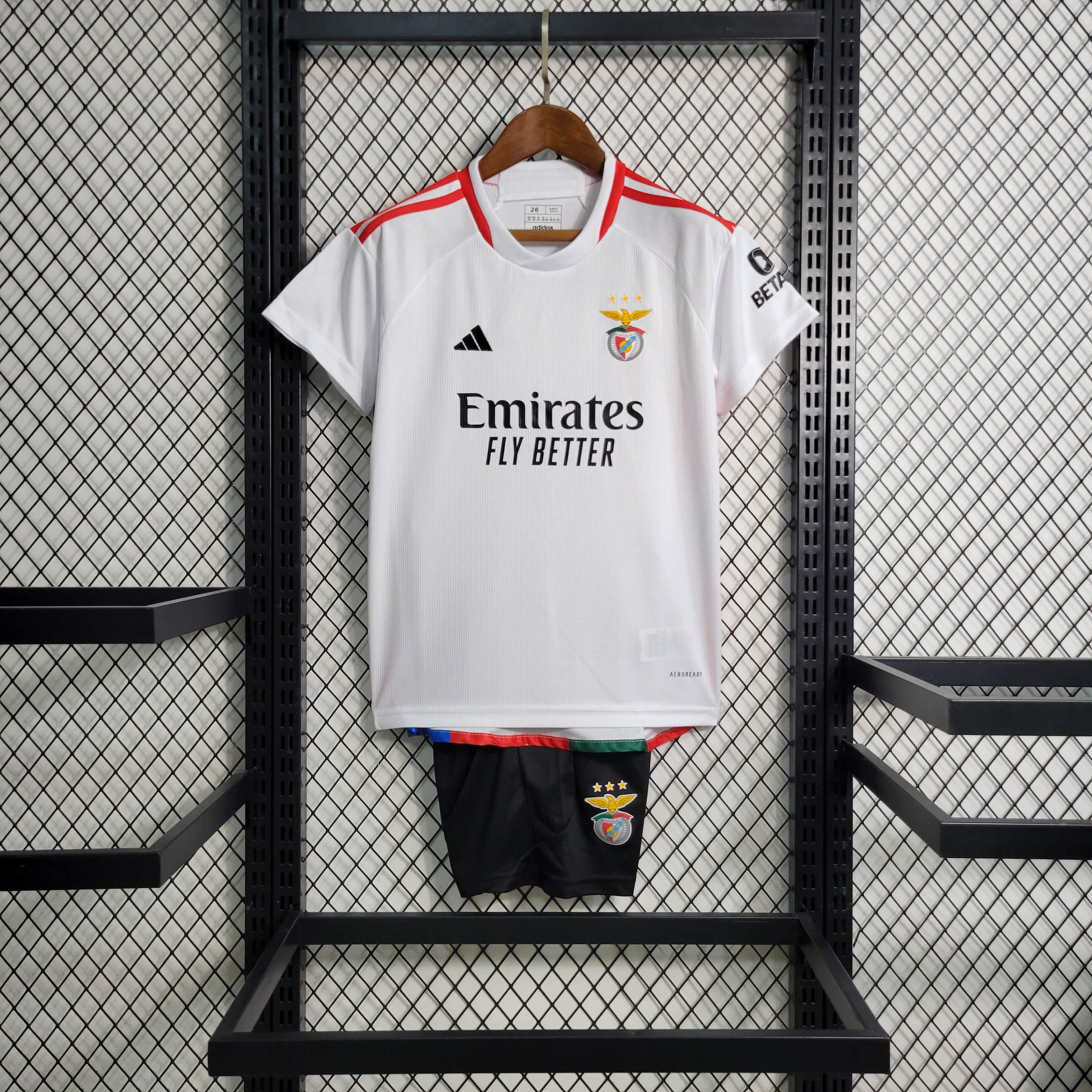 Benfica Third Shirt Kids Mini Kit 2023-2024