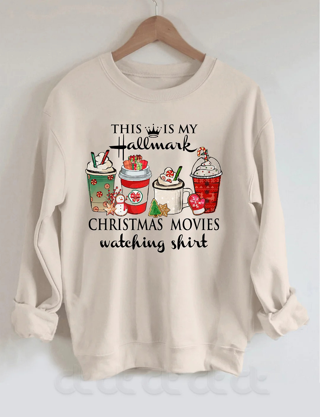 This Is My Hallmark Christmas Movie Watching Spirit Sweatshirt