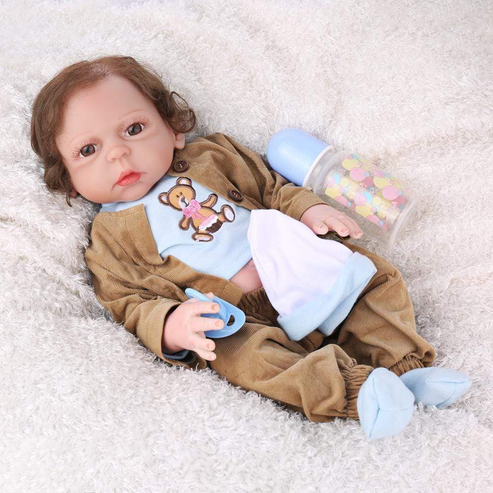 16"Kleine Elina Lebensechte Baby Junge