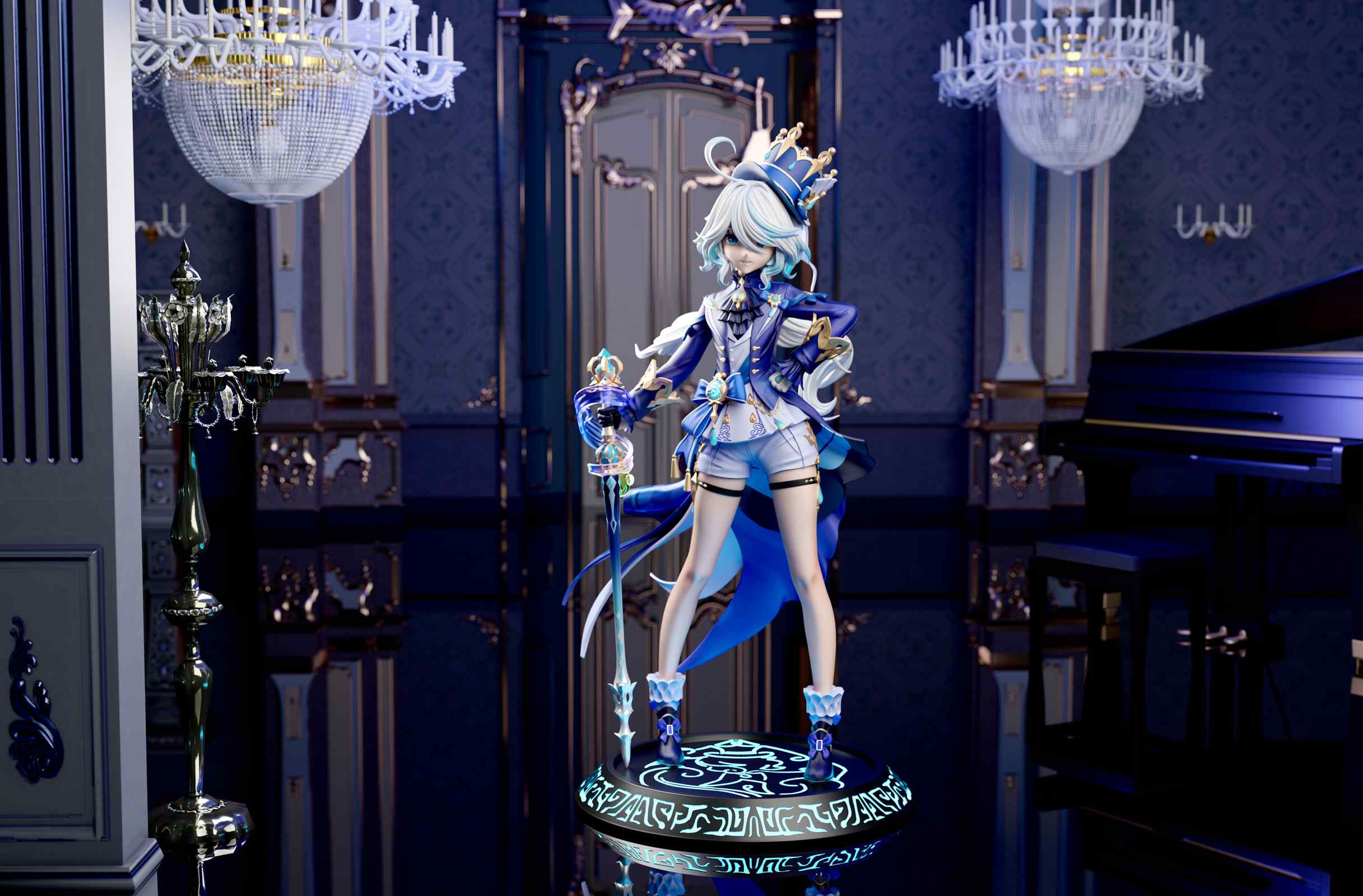 1/6 Scale Furina - Genshin Impact Resin Statue - FanLv Studio [In Stock]