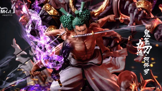 Kyutoryu Roronoa Zoro - ONE PIECE Resin Statue - MR.J Studio [Pre-Order]