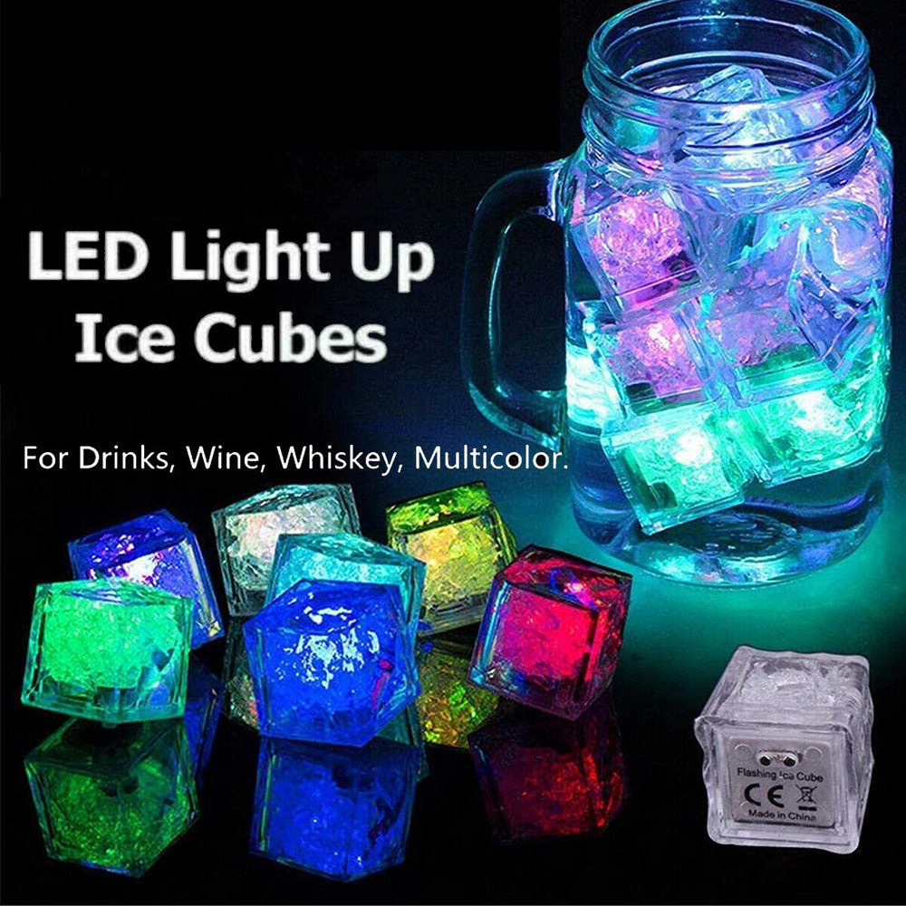 (🎅 Christmas Early Special Offer-30% Off) 12PCS LED Light Ice Cubes