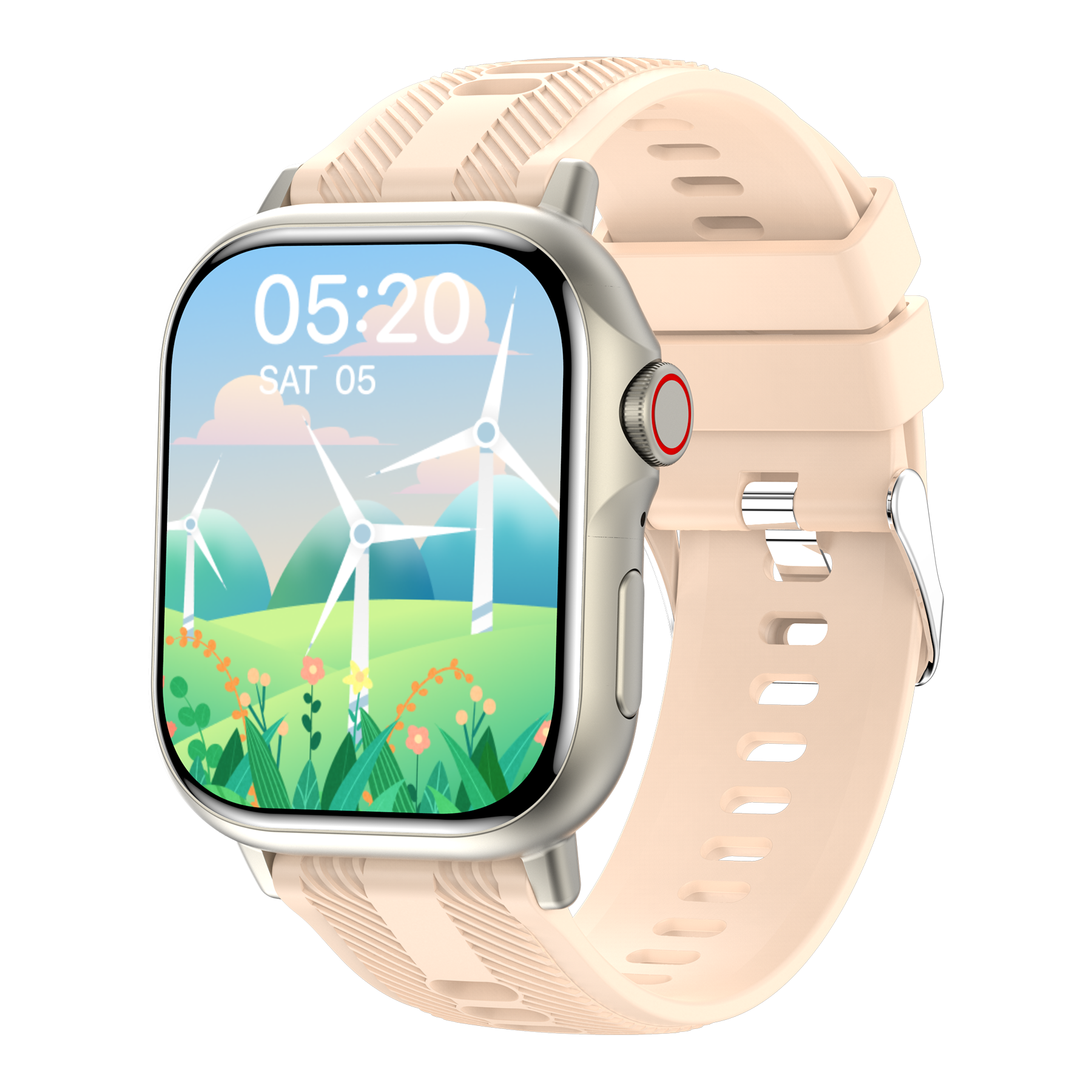Smartwatch with Real Heart Rate Monitoring Bluetooth Calling and ...
