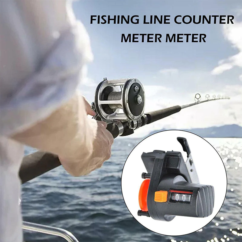 Fishing Line High Accuracy Depth Counter 0-999M Meter
