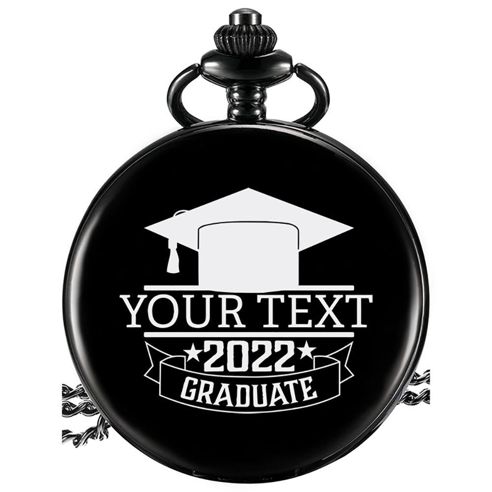 Customized Graduation gift Pocket Watch for Men