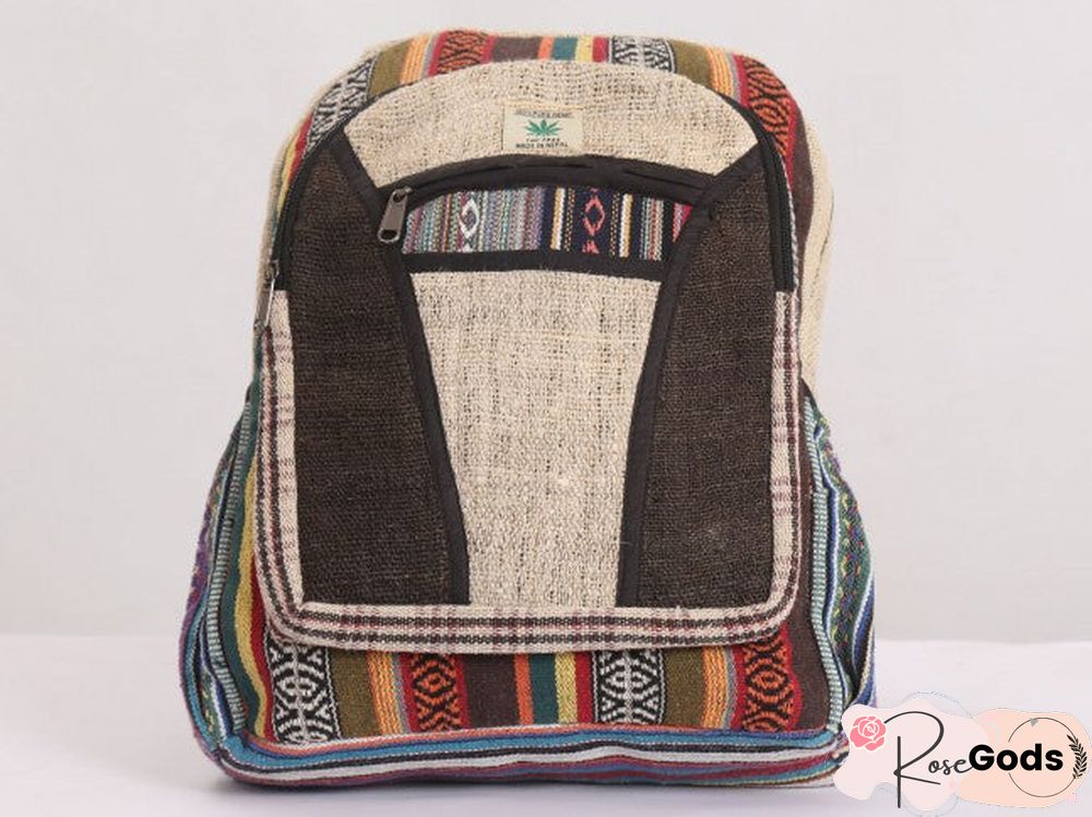 WINGED NEPAL HEMP BACKPACK