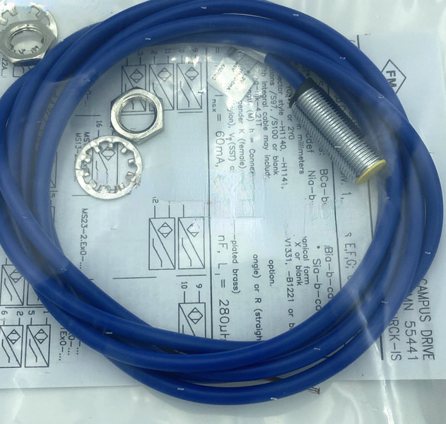 Explosion Proof Proximity Switch BI2-M12-Y1 Intrinsically Safe NAMUR ...