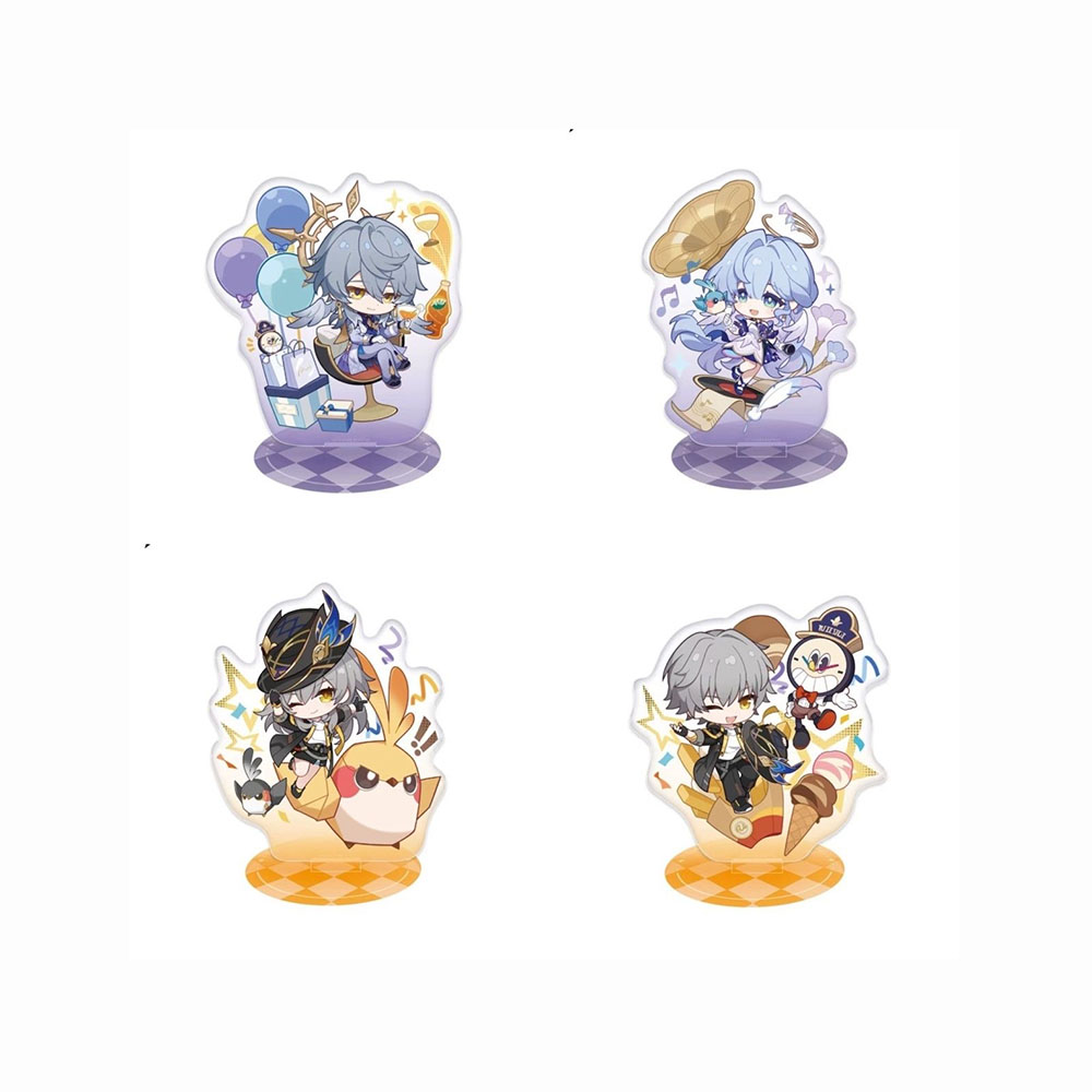 Honkai Star Rail Merch Character Caleus Stelle Robin Sunday Acrylic Stand