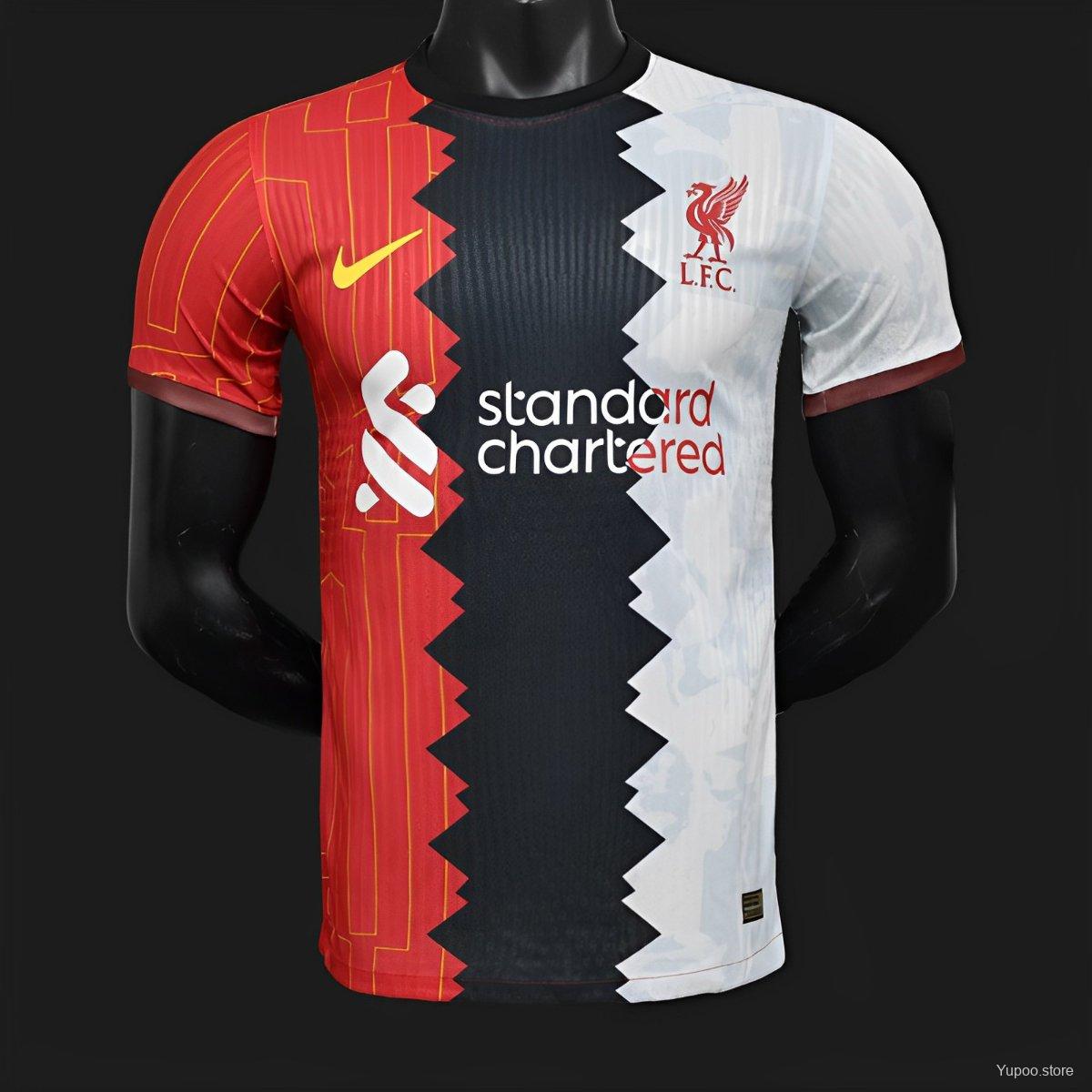 Player Version 2024-2025 Liverpool Special Black-Red-White Edition Jersey