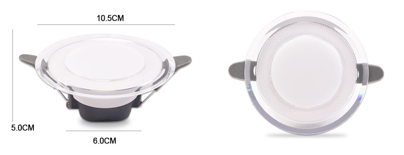 10Pcs Downlight 3w 5w spot led lights 3000k 4500K 6000K led Downlight ...