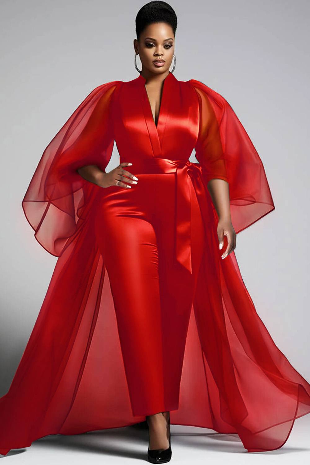Plus Size Tulle Clothing