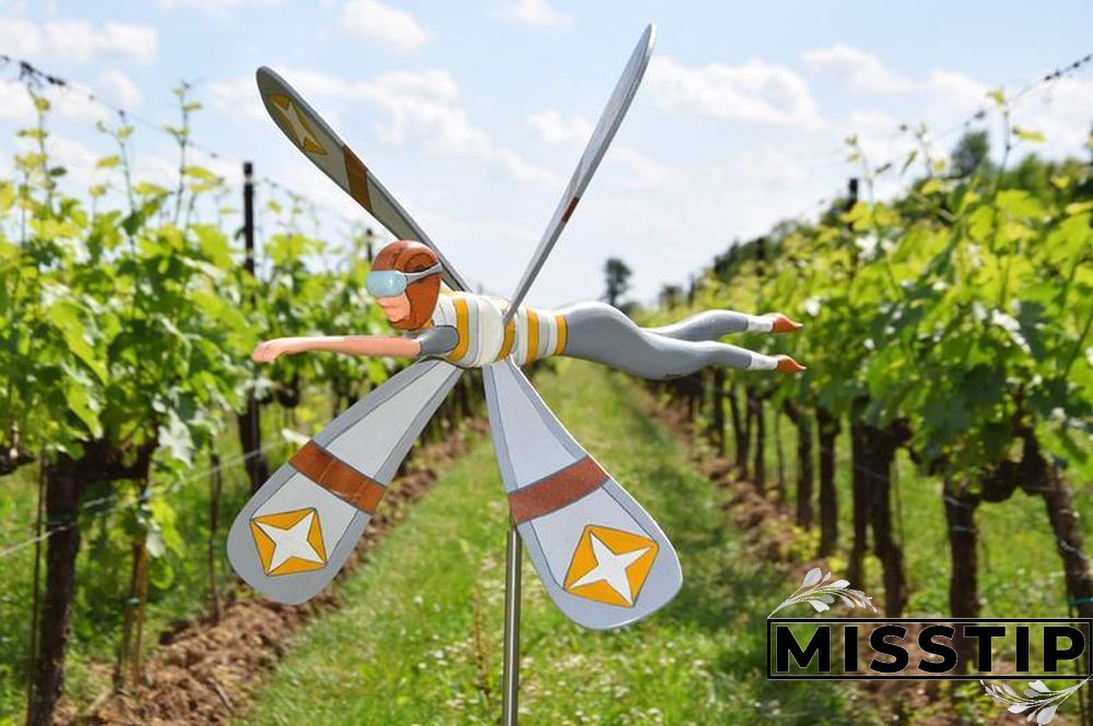 Whirligig Windmill - Flower Gardener