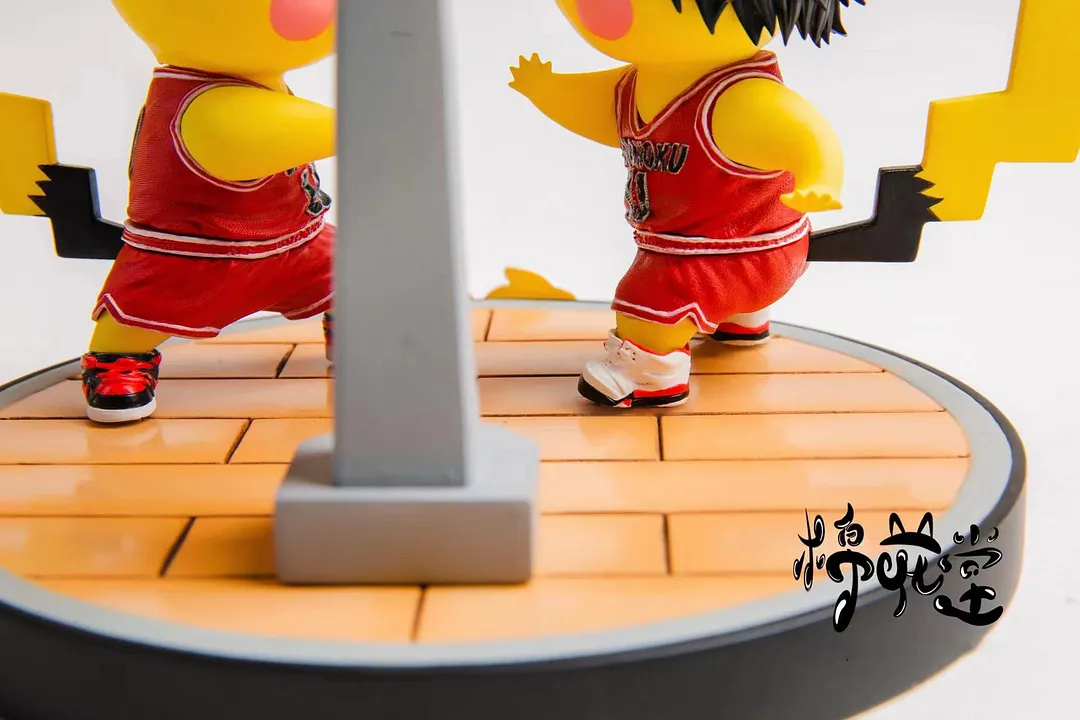 Kaede Rukawa & Hanamichi Sakuragi Cosplay Pikachu - SLAM DUNK Pokemon ...