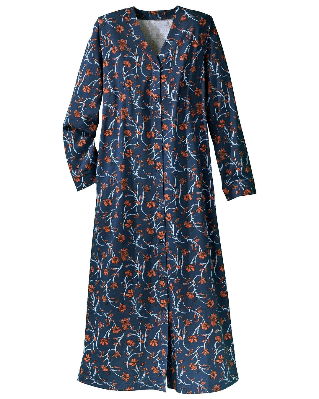 Warm Pure Cotton Sleep Coat