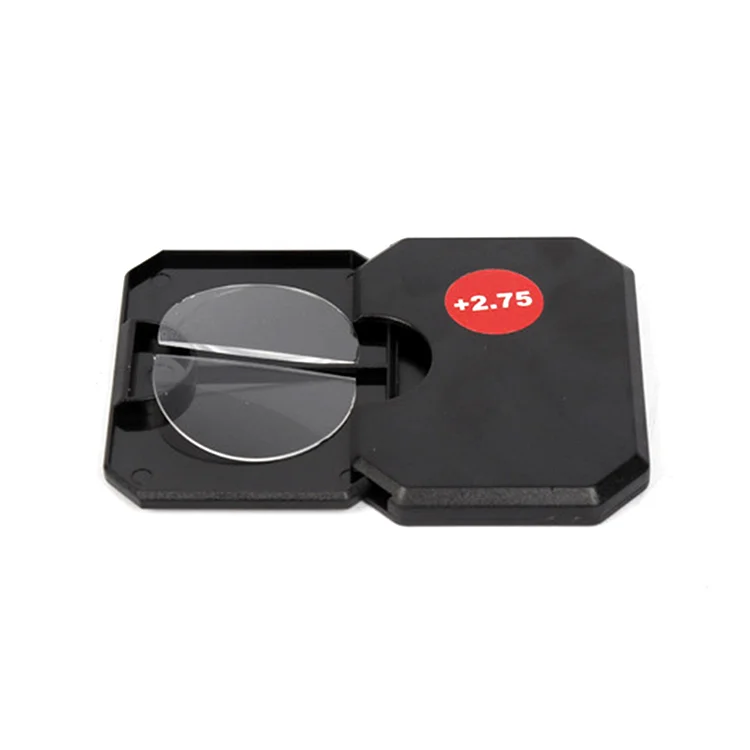 Silica gel Hyperopia Stick-on Lens New Bifocal Reading Glasses Reusable ...