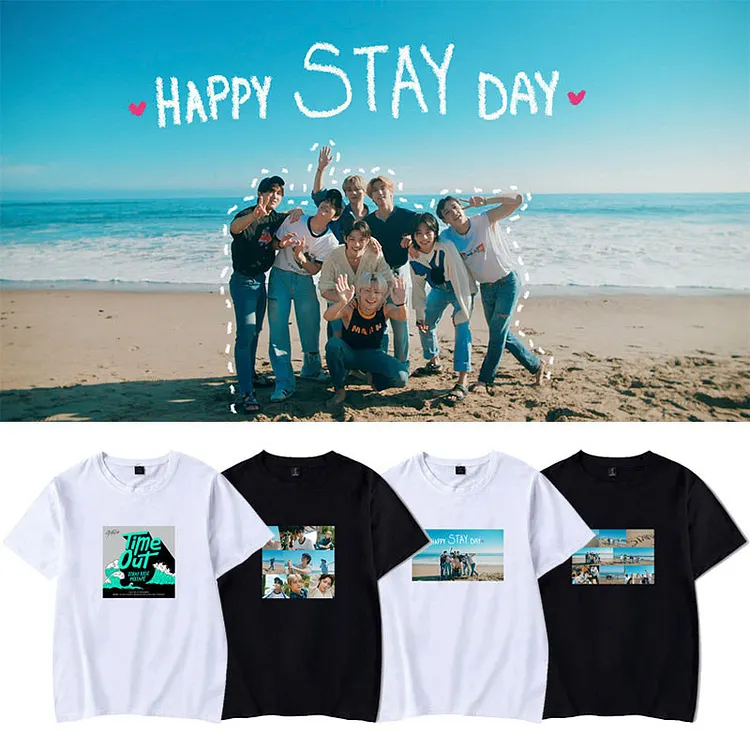 Stray Kids Time Out Photo T-shirt