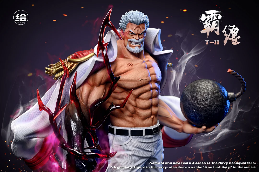 POP Scale Monkey D. Garp - ONE PIECE Resin Statue - T-H Studios [Pre-Order]