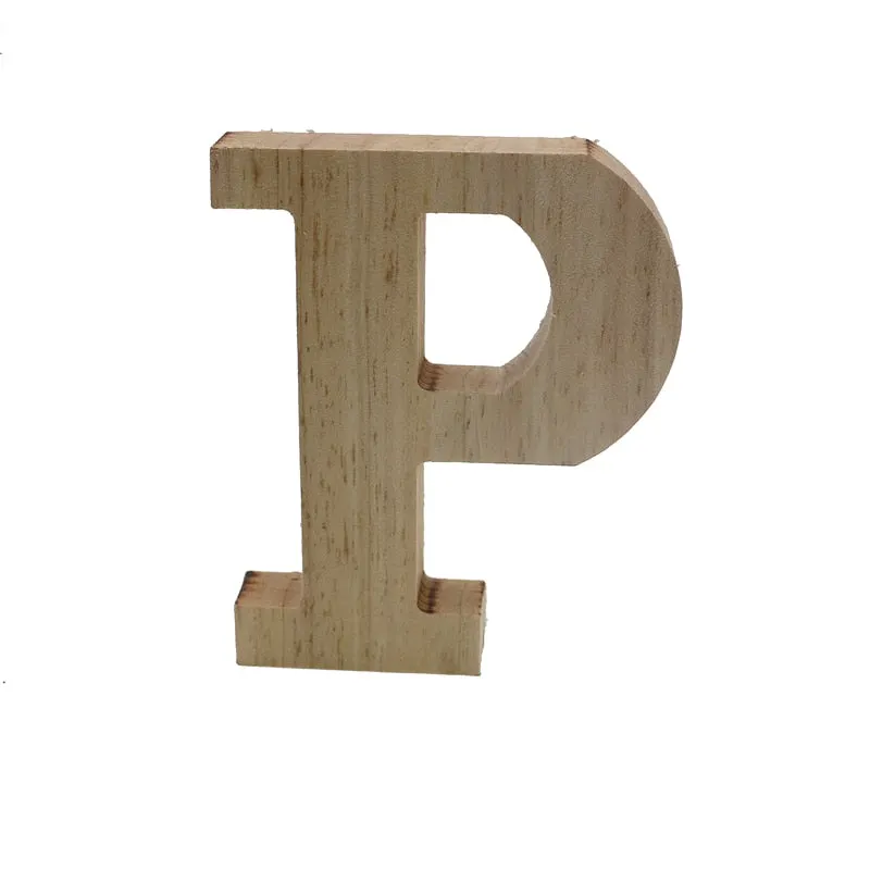 RUNBAZEF Decor Color Wooden Letter 26 Wood English Alphabet Letters ...