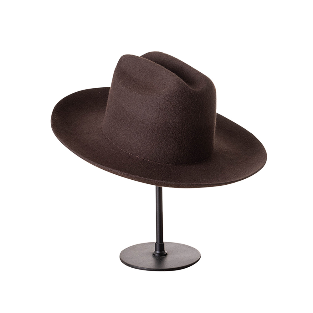 Terence Wool Felt Hat - Coffee