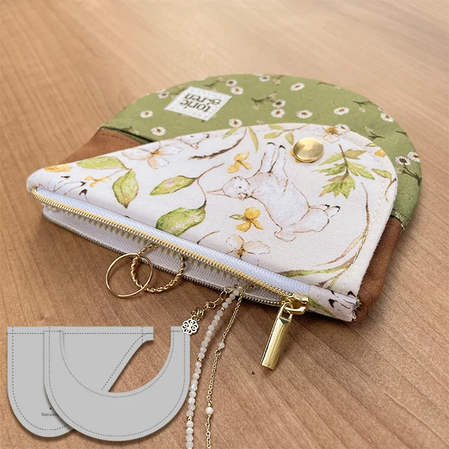 Unique Sewing Pouch Templates - Includes Tutorial