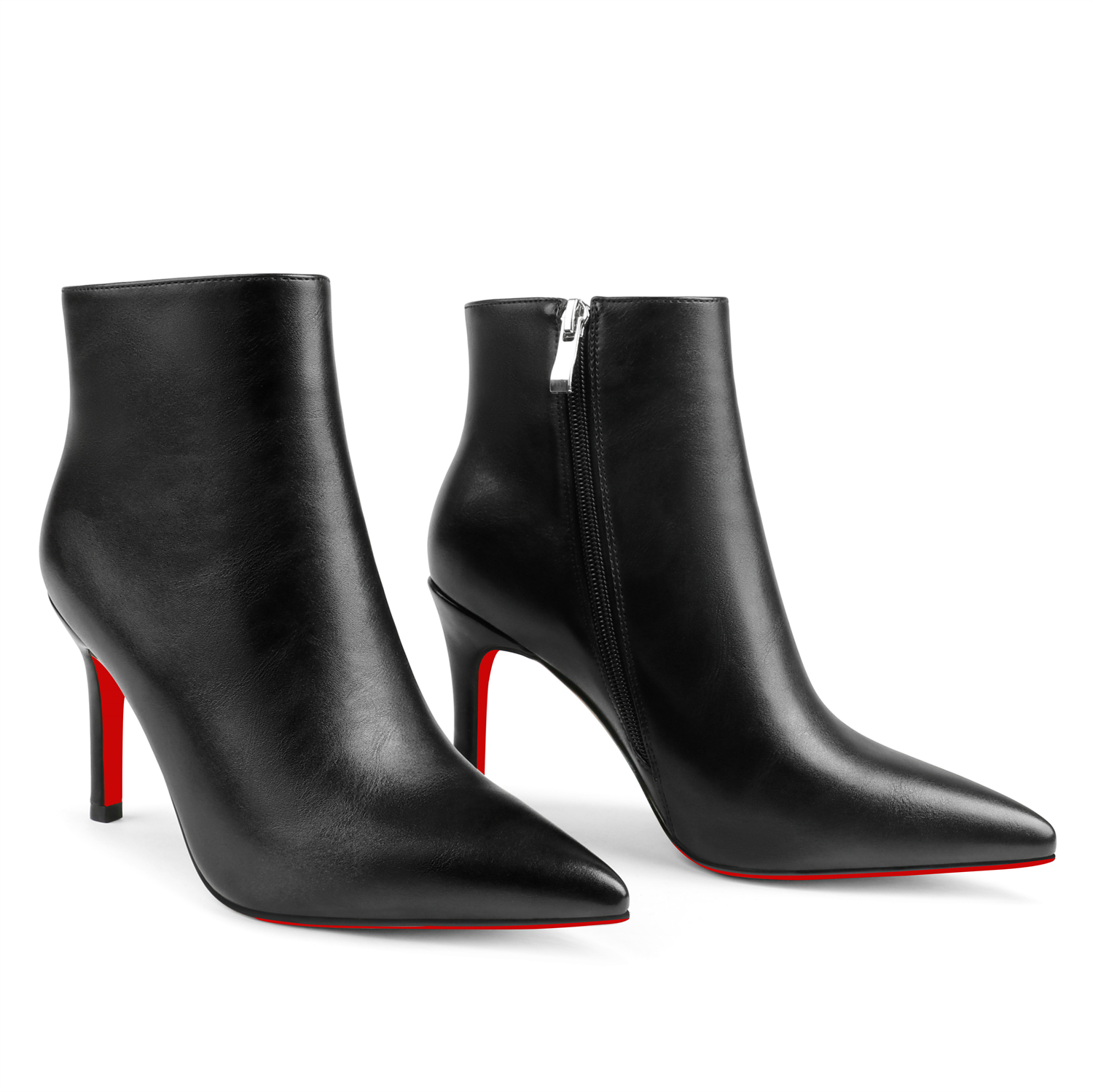 Red Bottom Ankle Boots