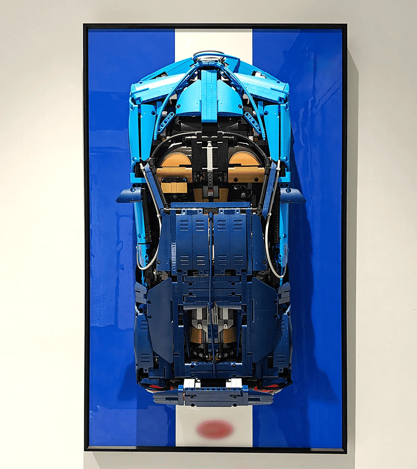 LEGO Technic Mercedes-AMG F1 W14 E Performance display wall panel
