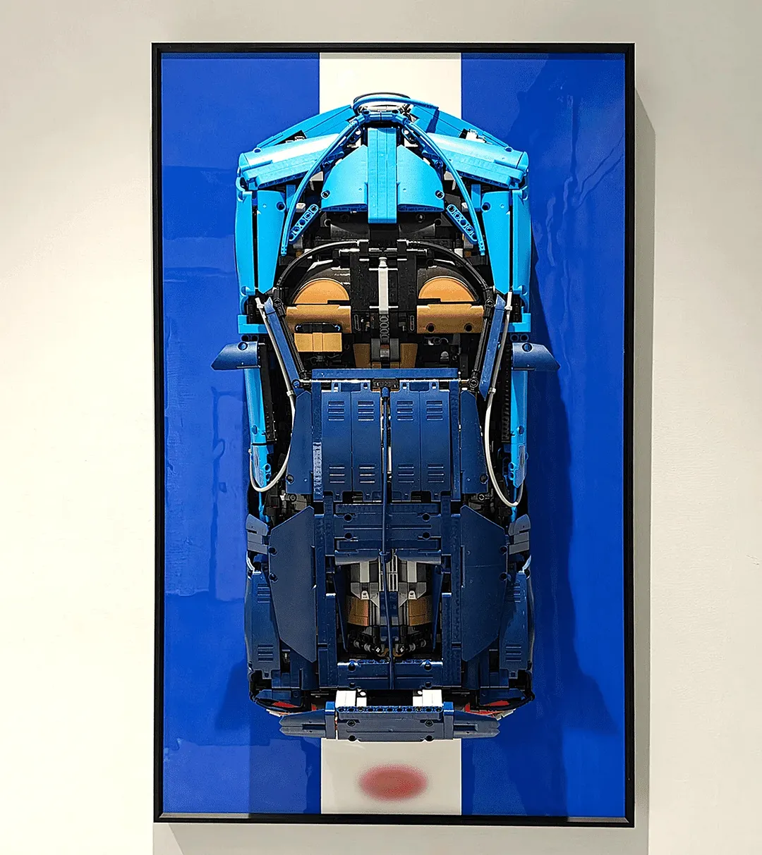 LEGO Technic Mercedes-AMG F1 W14 E Performance display wall panel