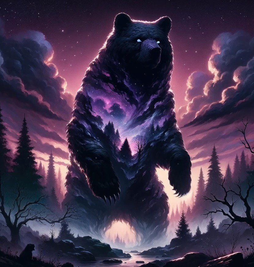 Bear (velvet cloth) AB drill full round/square diamond painting