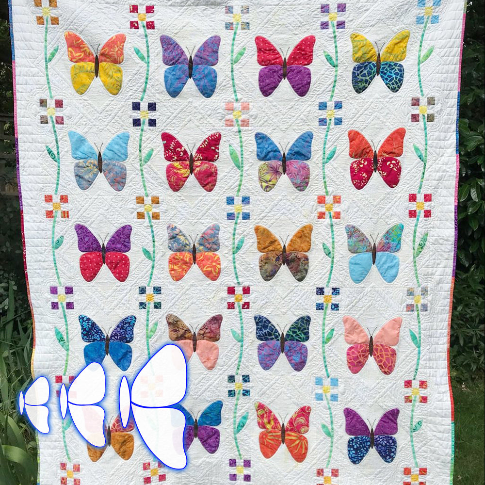 Pretty Butterfly Templates Set
