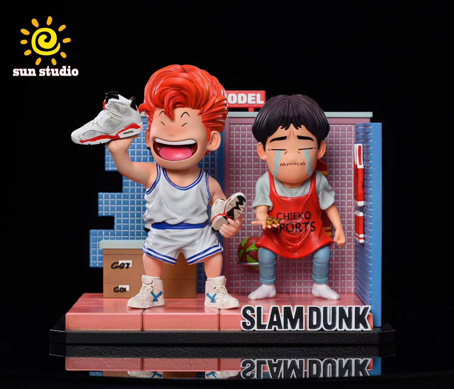 SD Scale Sakuragi Hanamichi Buying Shoes - SLAM DUNK Resin Statue - sun ...