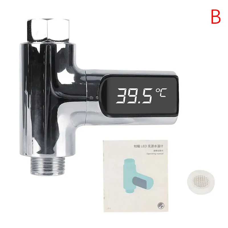 Hot Tub Water Temperature Monitor Electricity Home LED Display Shower ...