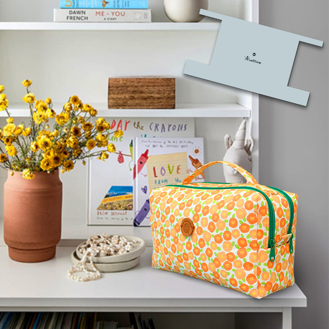 Multifunction Double Zipper Box Pouch——Template+Manual