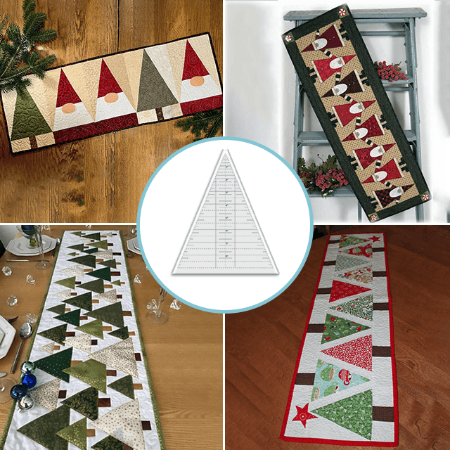Pines Sew Tall Triangle Ruler - With Instructions