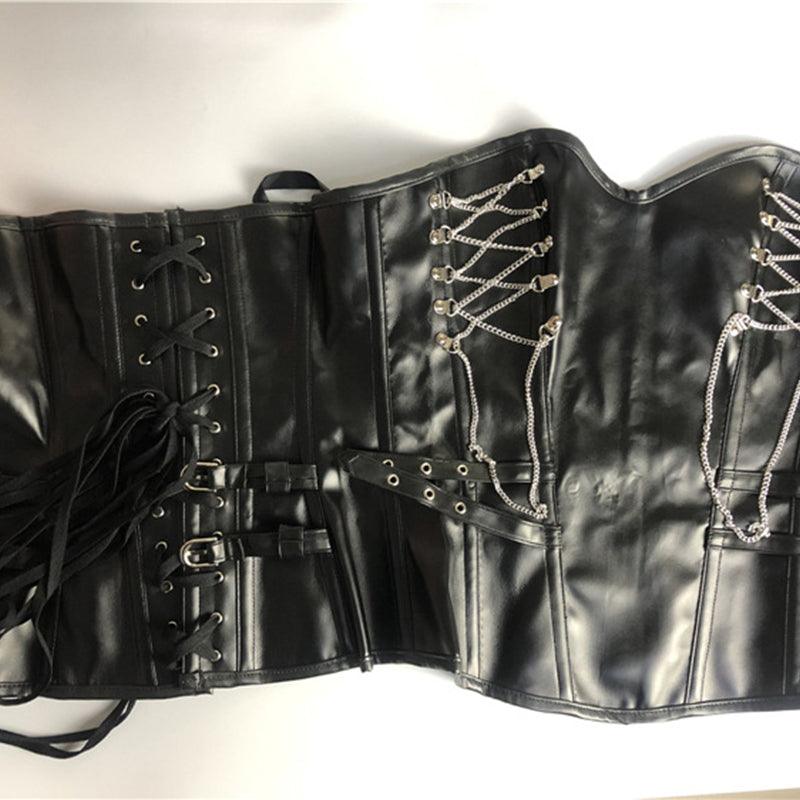 Chain Cross Corset