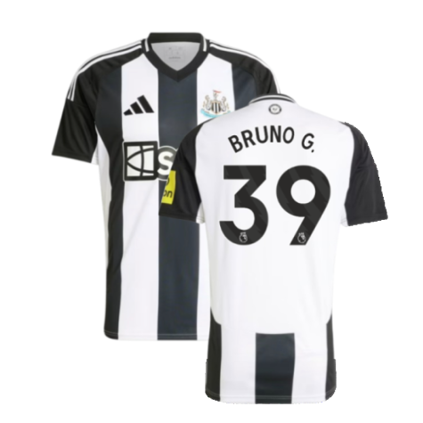 Newcastle United Bruno Guimaraes 39 Home Shirt Kit 2024-2025