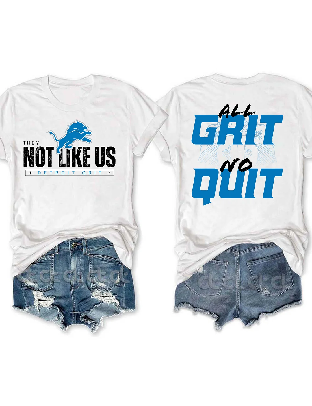 Detroit All Grit No Quit T-Shirt