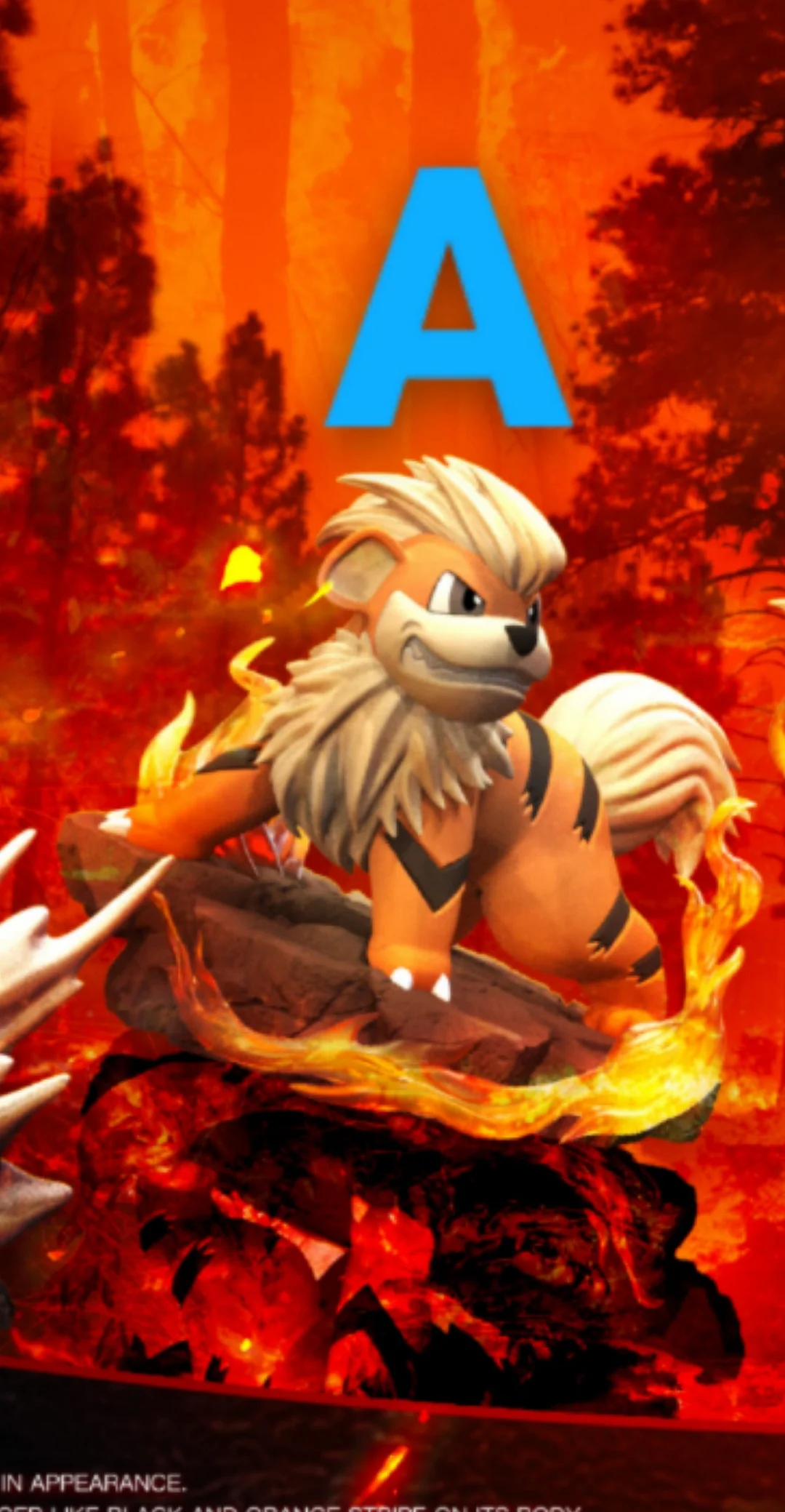 1/20 Scale World Zukan Original Colour Evolution of Arcanine Set ...