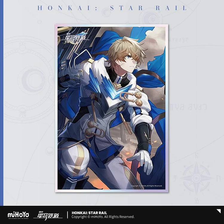 Honkai Star Rail Characters Posters [Original Honkai Official Merchandise]