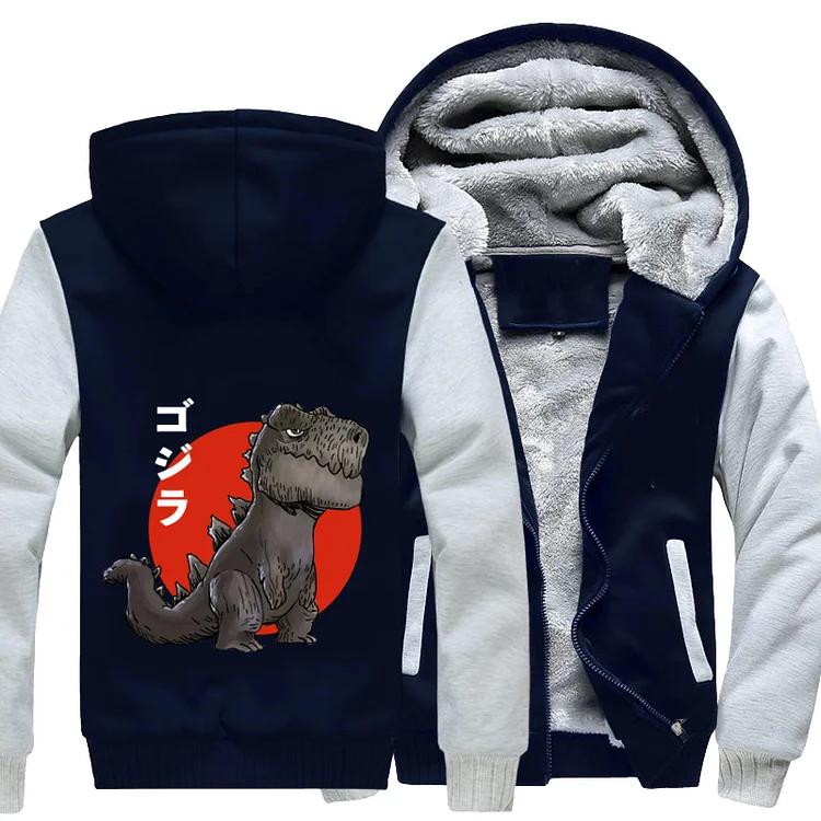 Depressed Godzilla, Godzilla Fleece Jacket