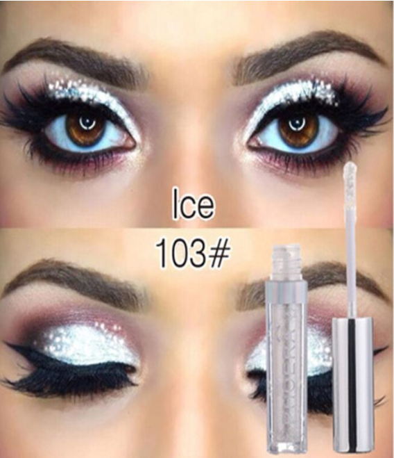 PHOERA Shiny Eye Liner Pen Metallic Diamond Eyeshadow Palette Long ...
