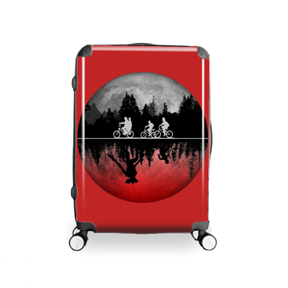 Stranger Things Illustrated Graphic , Horror Film Hardside Luggage