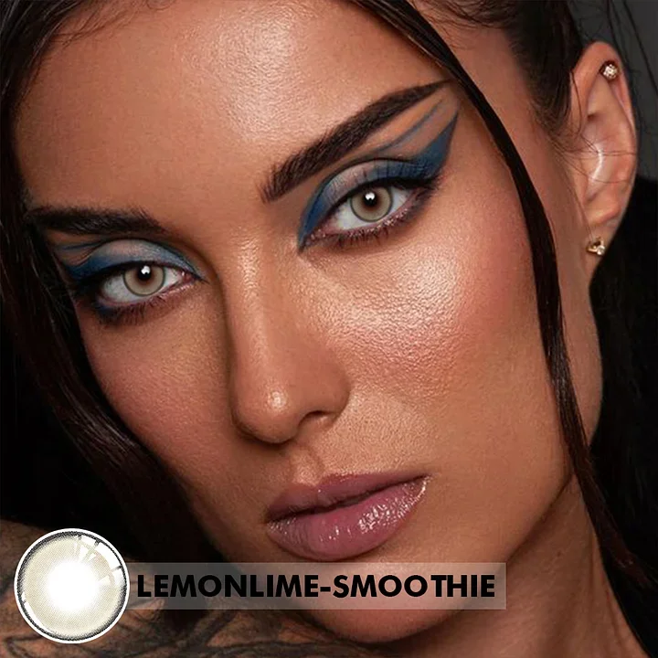 【PRESCRIPTION】Smoothie Lemon Lime Colored Contact Lenses